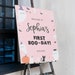 EDITABLE Spooky One Birthday Welcome Sign, First Boo Day Birthday Decor ...