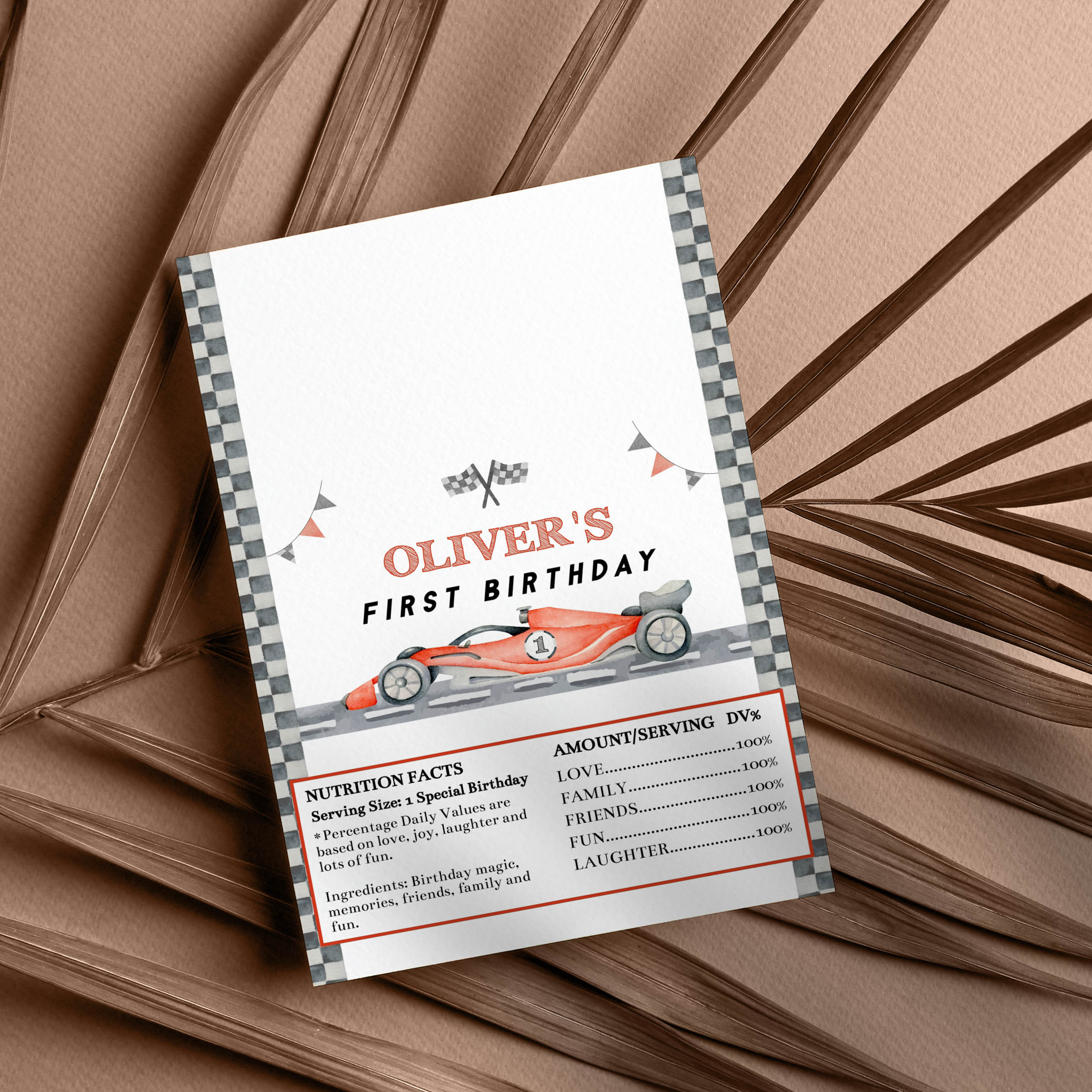 EDITABLE Race Car Birthday Boy Chocolate Wrapper Boy 1st - Etsy