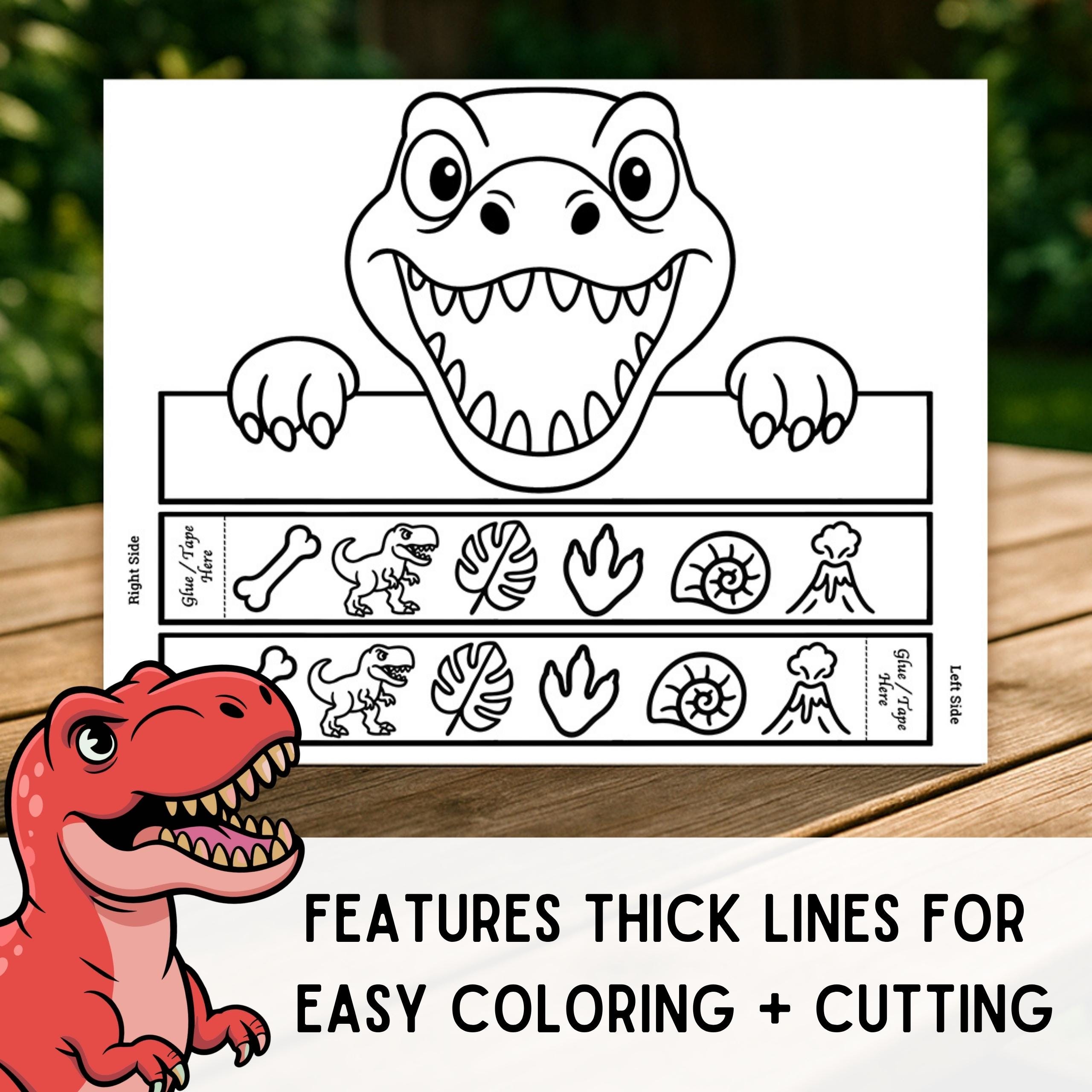 Printable Dinosaur Birthday Crown | Instant Download DIY Party Hat for ...