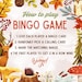 Nature Bingo Game Printable Set, 50 Unique Camping Bingo Cards, Cute ...