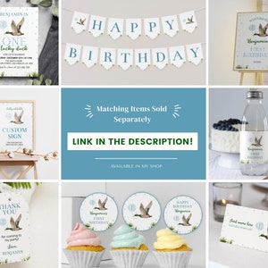 EDITABLE One Lucky Duck Birthday Custom Sign, Lucky Duck Birthday Party ...