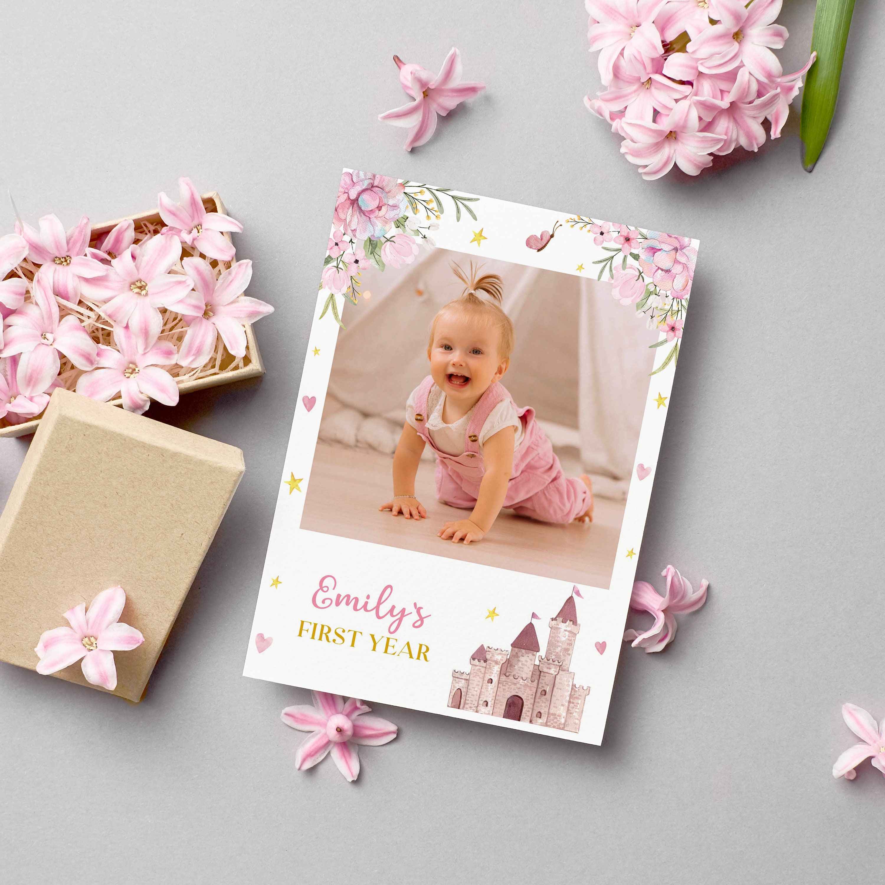 Princess Birthday Photo Banner Princess 1st Birthday Banner - Etsy