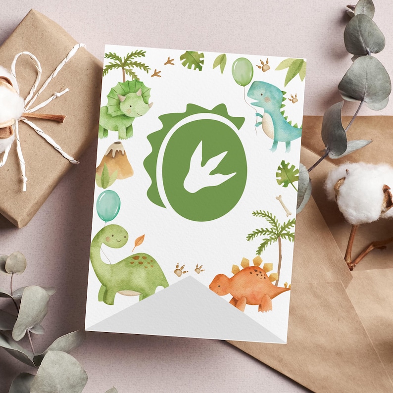 Dinosaur First Birthday High Chair Banner, Dinosaur Birthday Party One ...