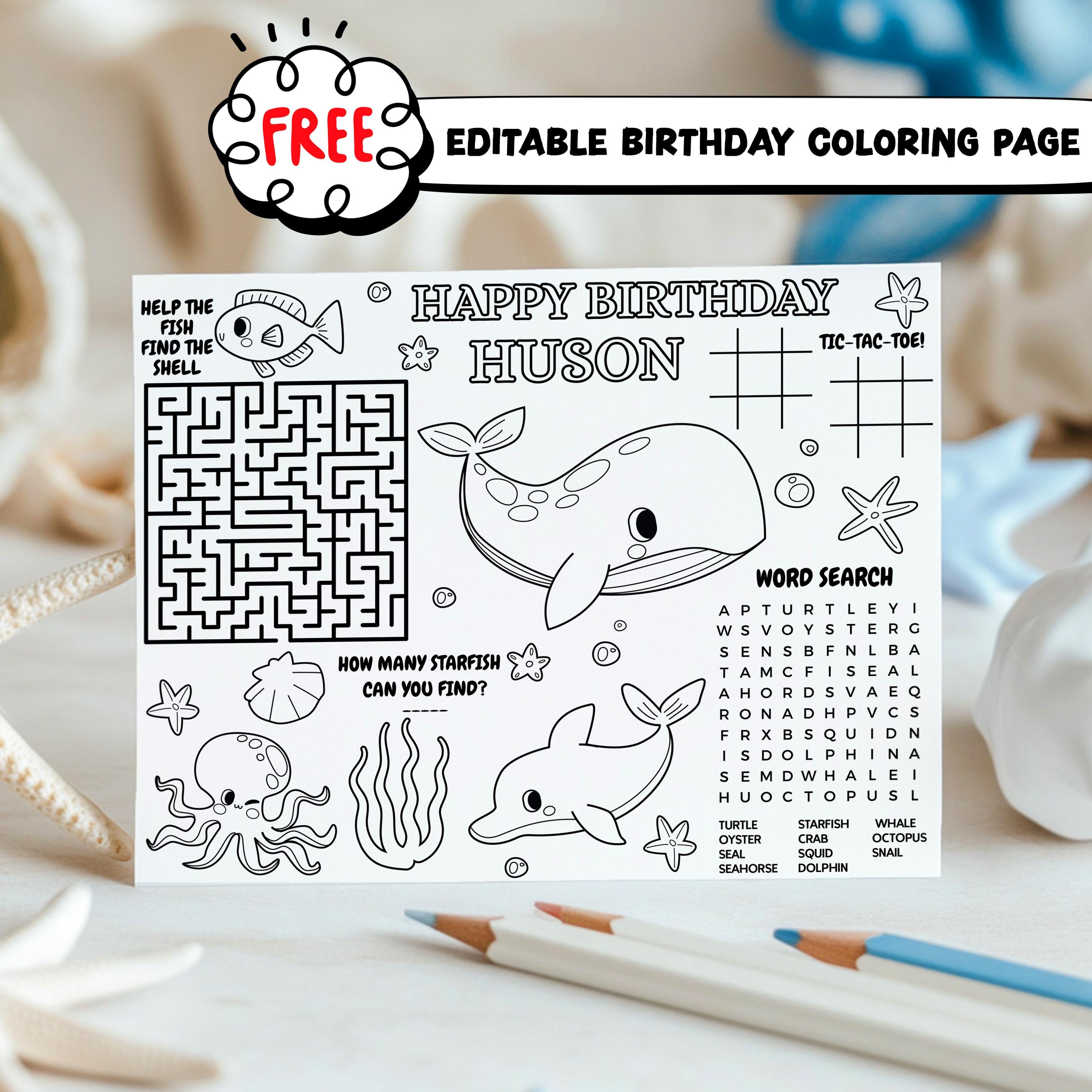 Oneder the Sea Invitation, Under the Sea Birthday Invitation, Ocean Sea ...