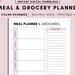 Work Checklist Template, Work Day Organizer Planner Page, Work Planner ...