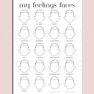 Feelings/emotions Emoji Check in Printable Worksheet for Kids ...
