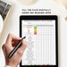 POCKET SIZE - Depression Symptom & Mood Tracker, Depression Tracker ...