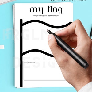 Design A Flag Printable, My Flag Printable, Design A Flag Printable ...