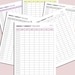 Energy Tracker, Weekly Energy Level Tracker Printable, Track Energy ...