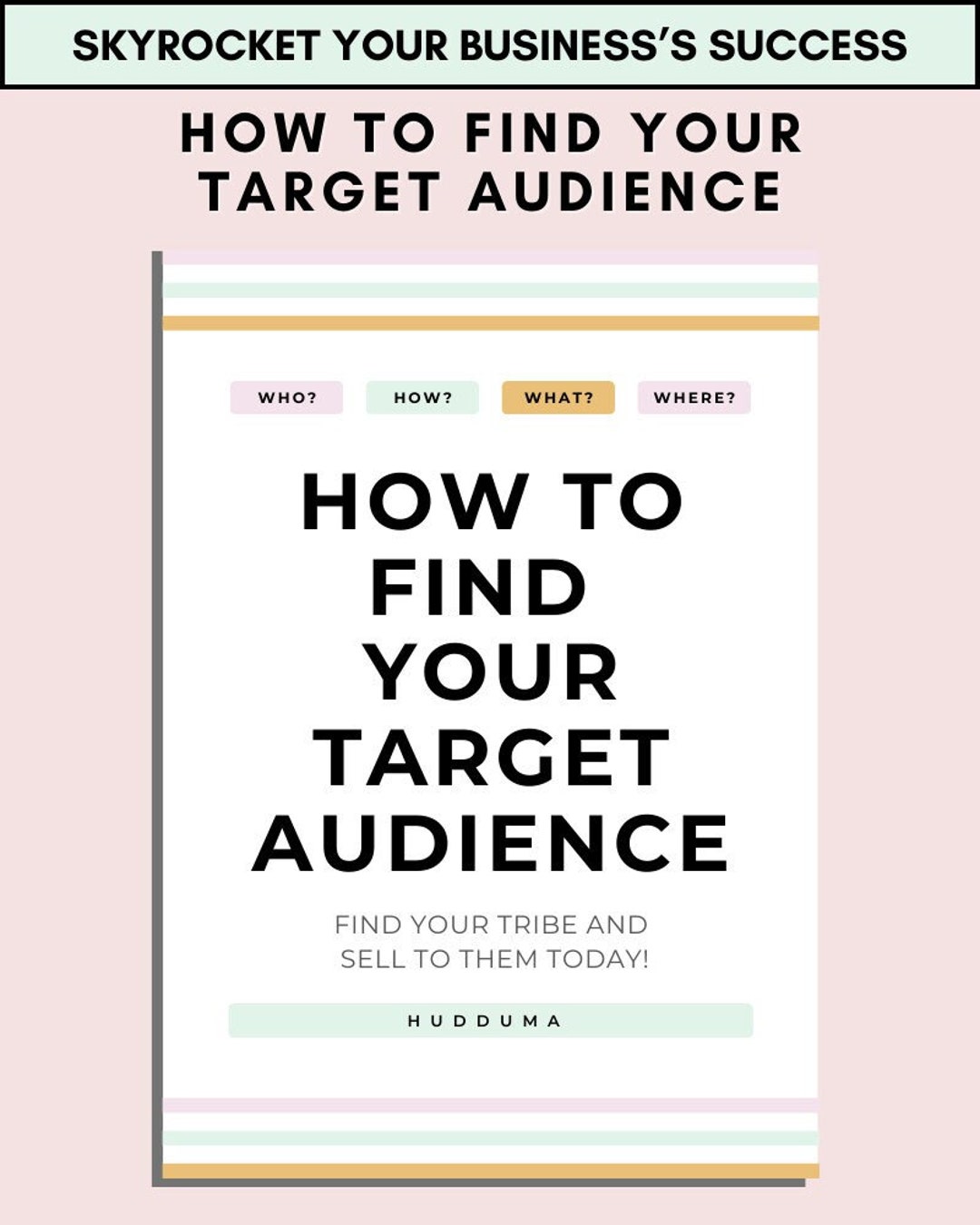 How To Find Your Target Audience And Ideal Customer Guide What Is It And How To Define It Target 