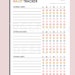 Daily Habit Tracker Printable, Daily Routine Planner Printable, Routine ...