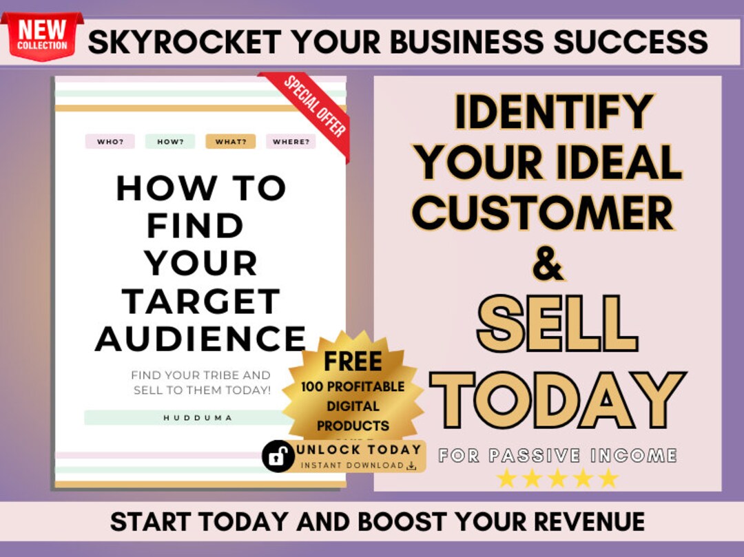 How to Find Your Target Audience and Ideal Customer Guide, What is It & How to Define It, Target ...