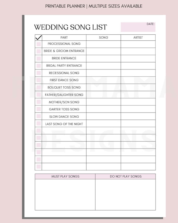 Descarga De Lista De Reproducción De Música Para Bodas