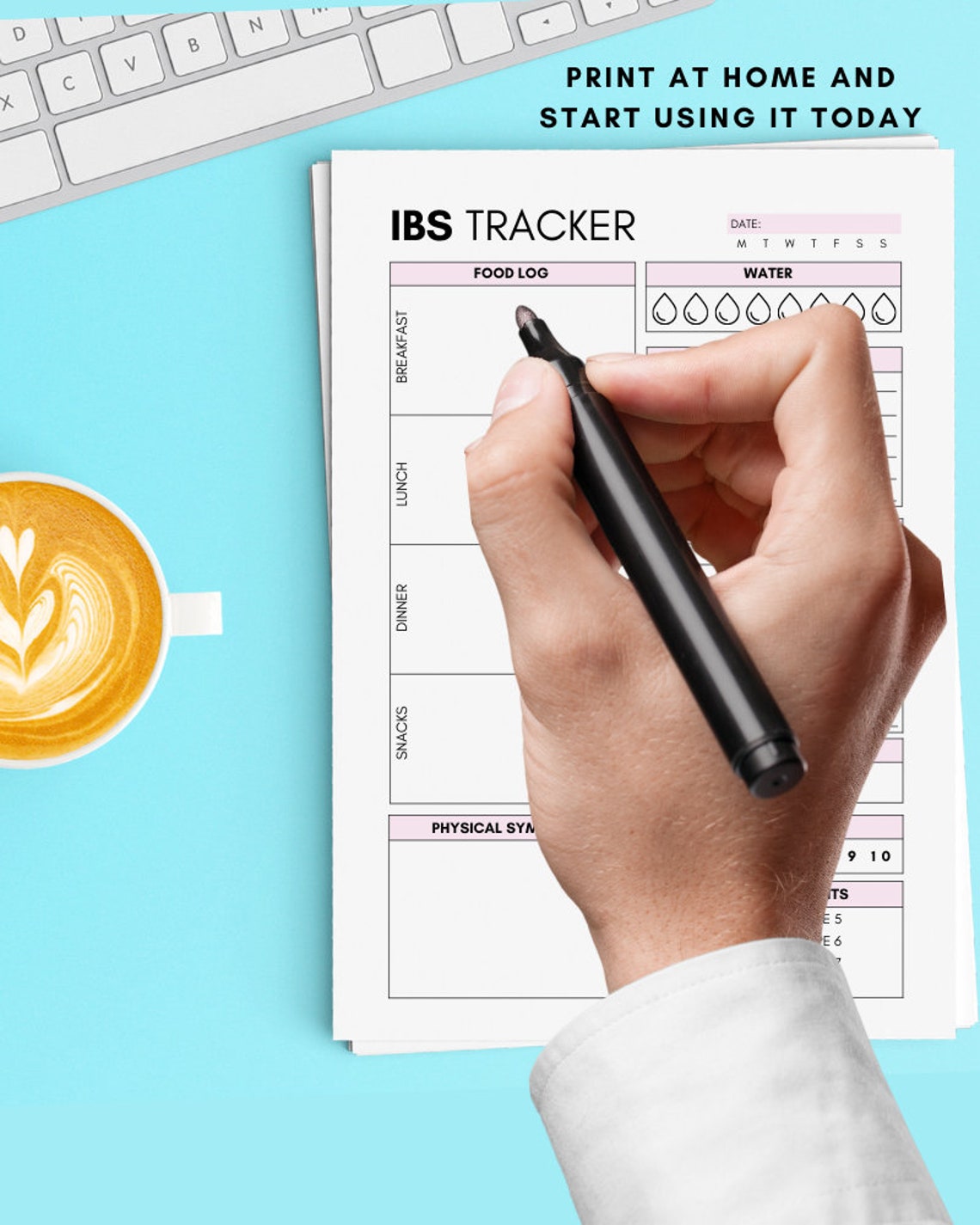 IBS Tracker Food Diary Allergy Medicine and Supplement | Etsy