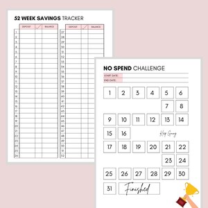 Happy Mini Planner Printable, Budget Planner, Finance Planner, Monthly ...