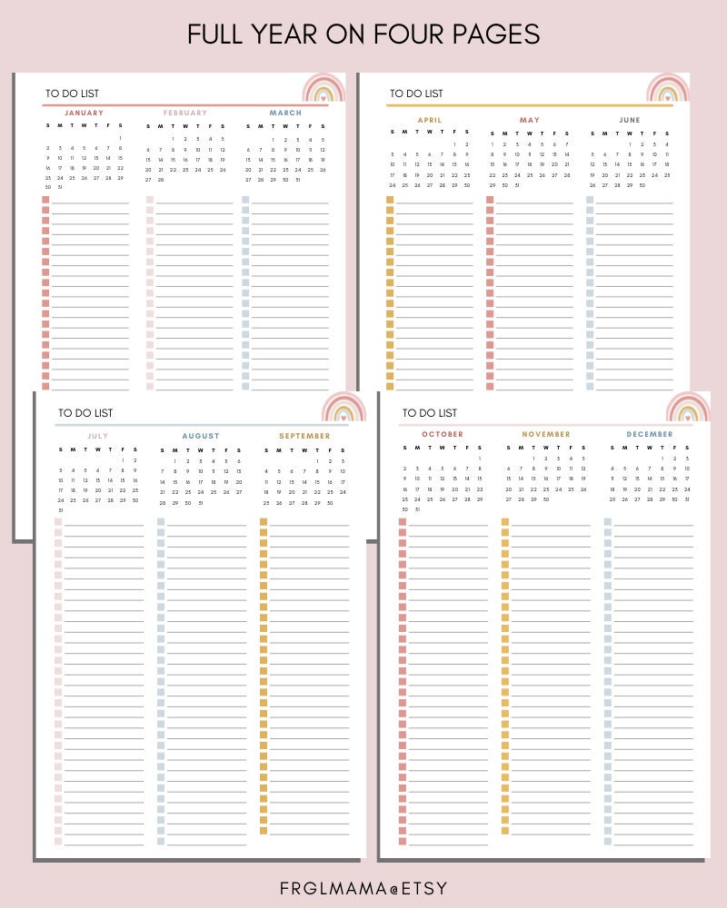 Printable Monthly Task Sheet Task Checklist to Do List - Etsy