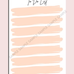 Aesthetic to Do List Printable, Task List, Get It Done, Daily to Do ...