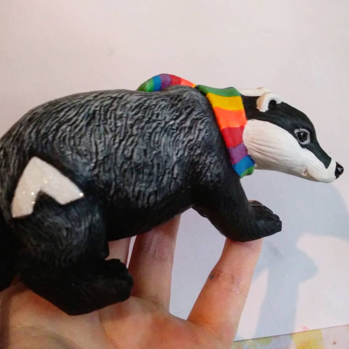Badger Figurine Pride Custom LGBTQ Trans Pansexual Ally Gay - Etsy UK