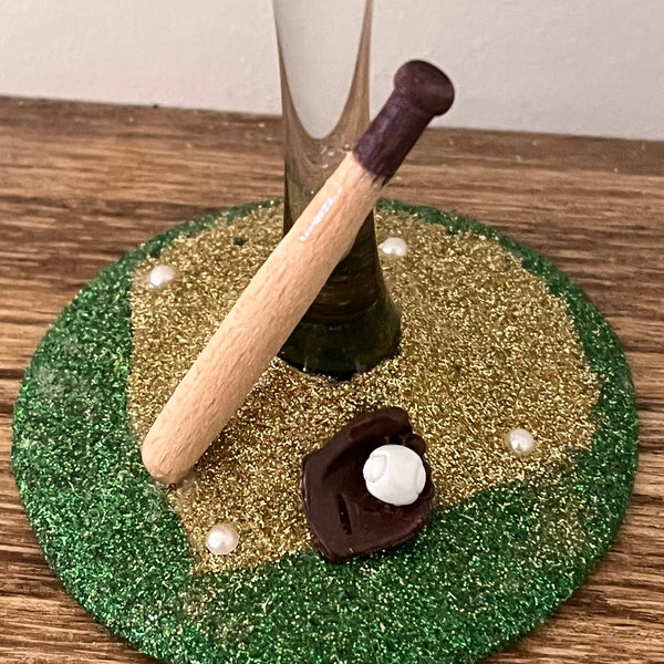 Baseball Wine Glass - Etsy