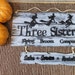 Flying Witch Sign - Three Sister Witches - Three Sister Witches Broom ...