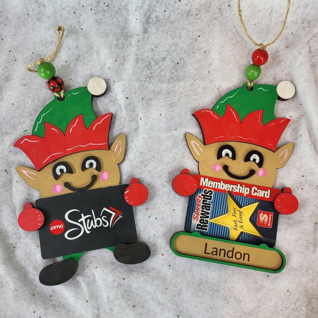Elf Gift Card Holder - Etsy