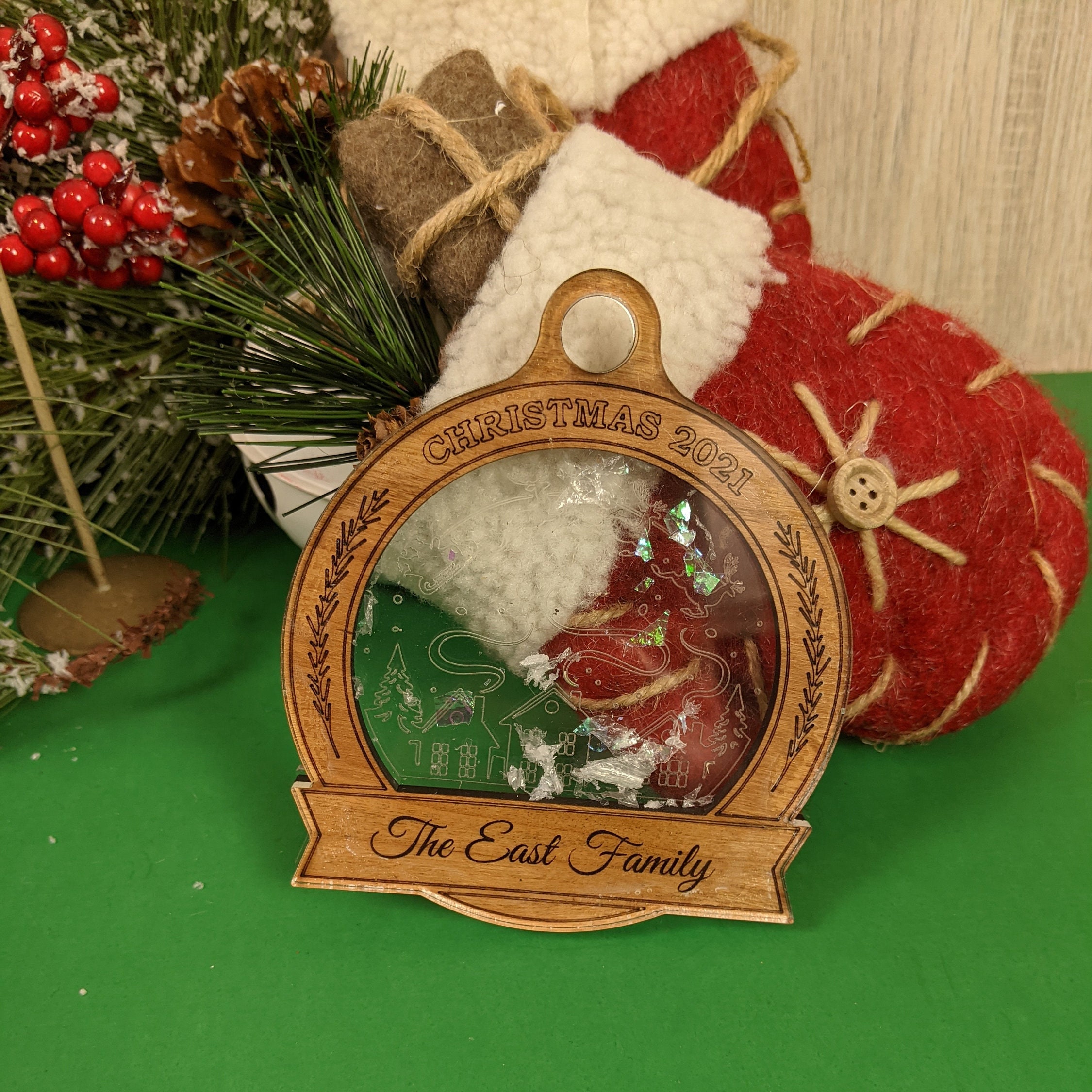 Personalized Snow Globe Christmas Ornaments at Susan Cochrane blog