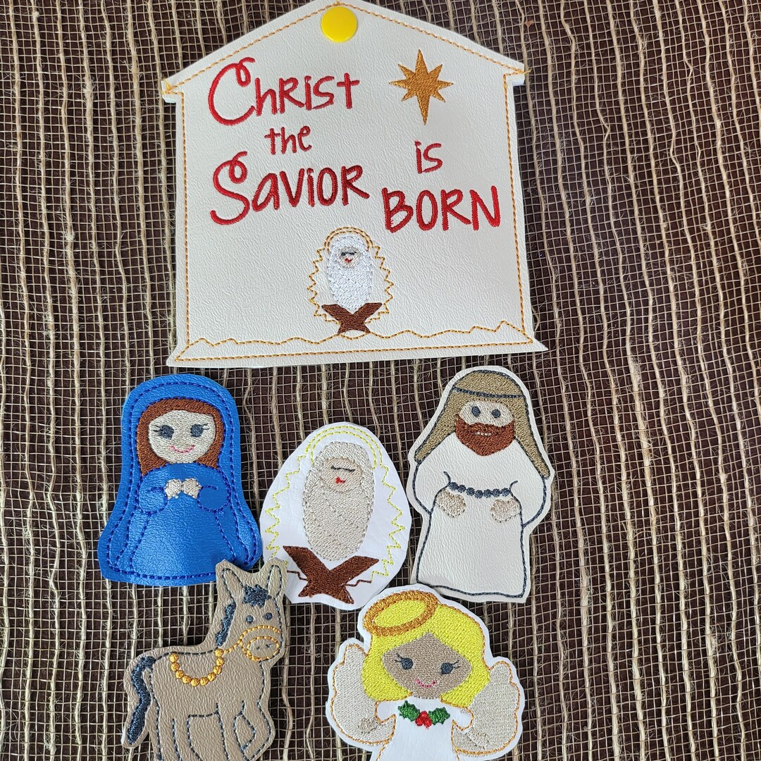 Christ the Savior Finger Puppets - Nativity Set Finger Puppets - Christ ...