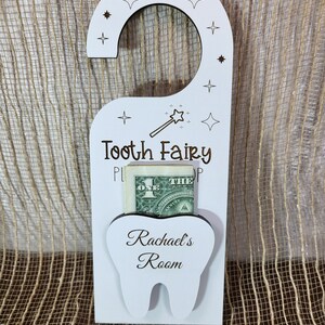 Tooth Fairy Door Hanger - Personalized Tooth Fairy Door Hanger ...