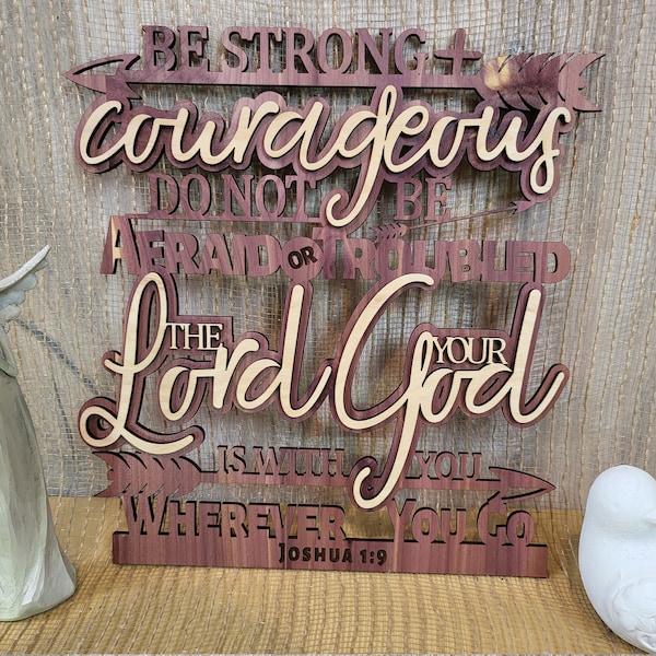 Joshua 1 9 Svg - Etsy