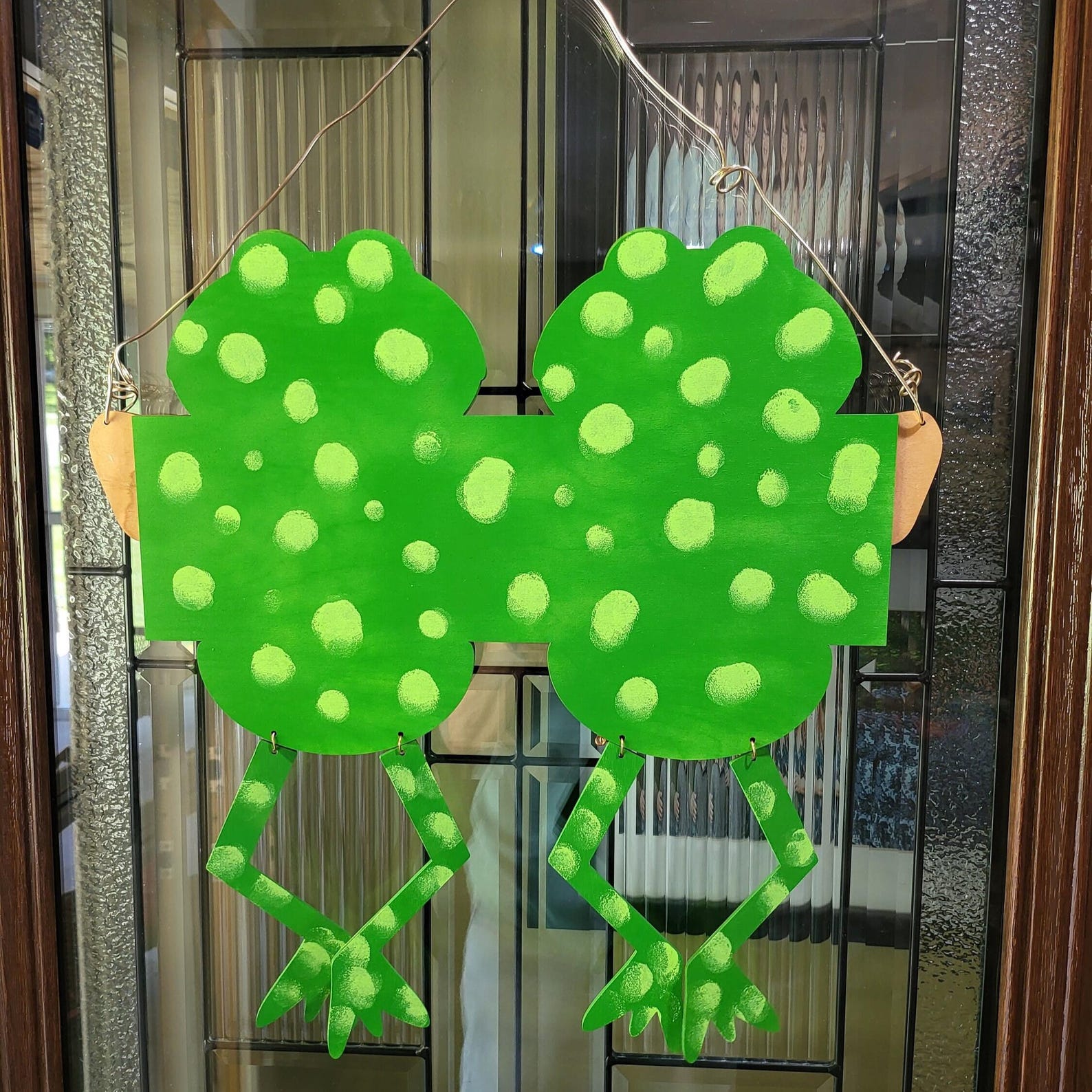 Frog Welcome Sign – Toad-ally Door Decor, Whimsical Hanging Art - Etsy