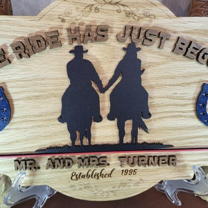 Western Wedding Sign - Western Anniversary Sign - Wedding Sign Western ...