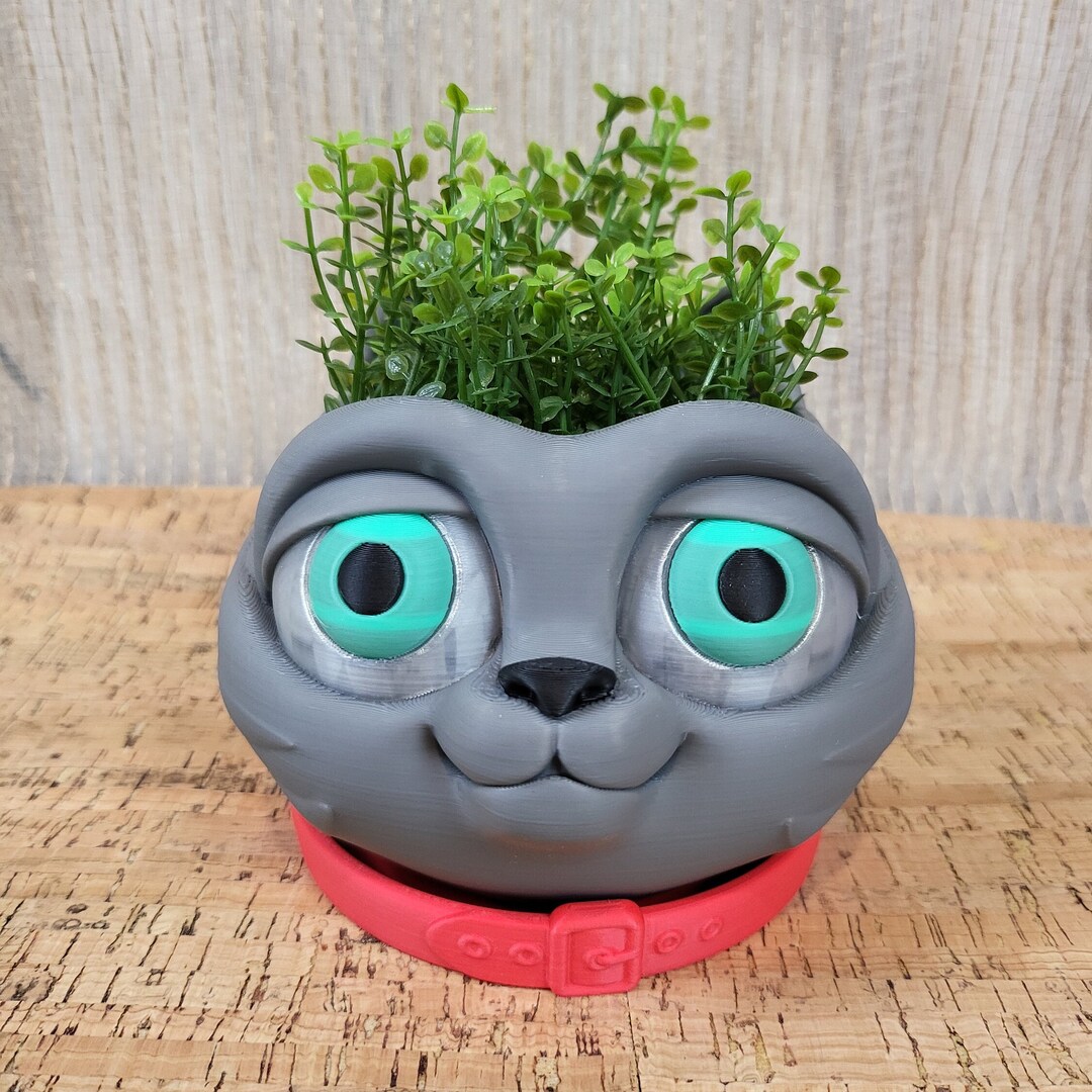 Cat Planter - 3d Printed Planters - 3d Printed Succulent Planter - 3D ...