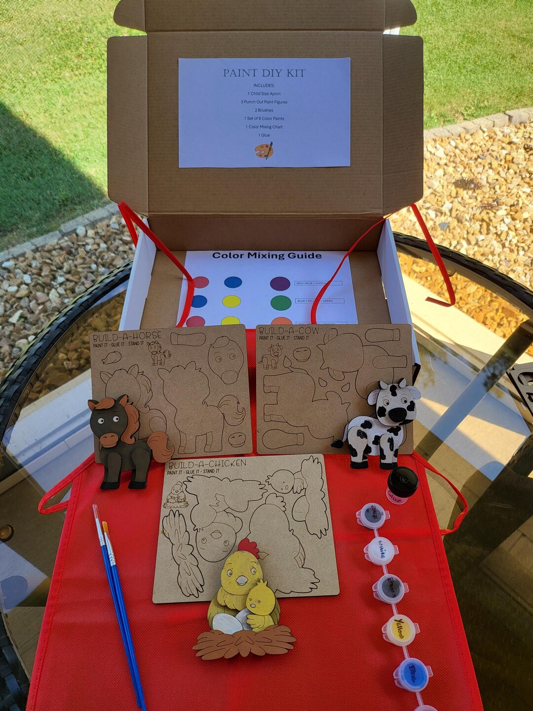 Paint Kit - Paint Kit for Kids - DIY Paint Kit - Pop Out Paint Kit ...