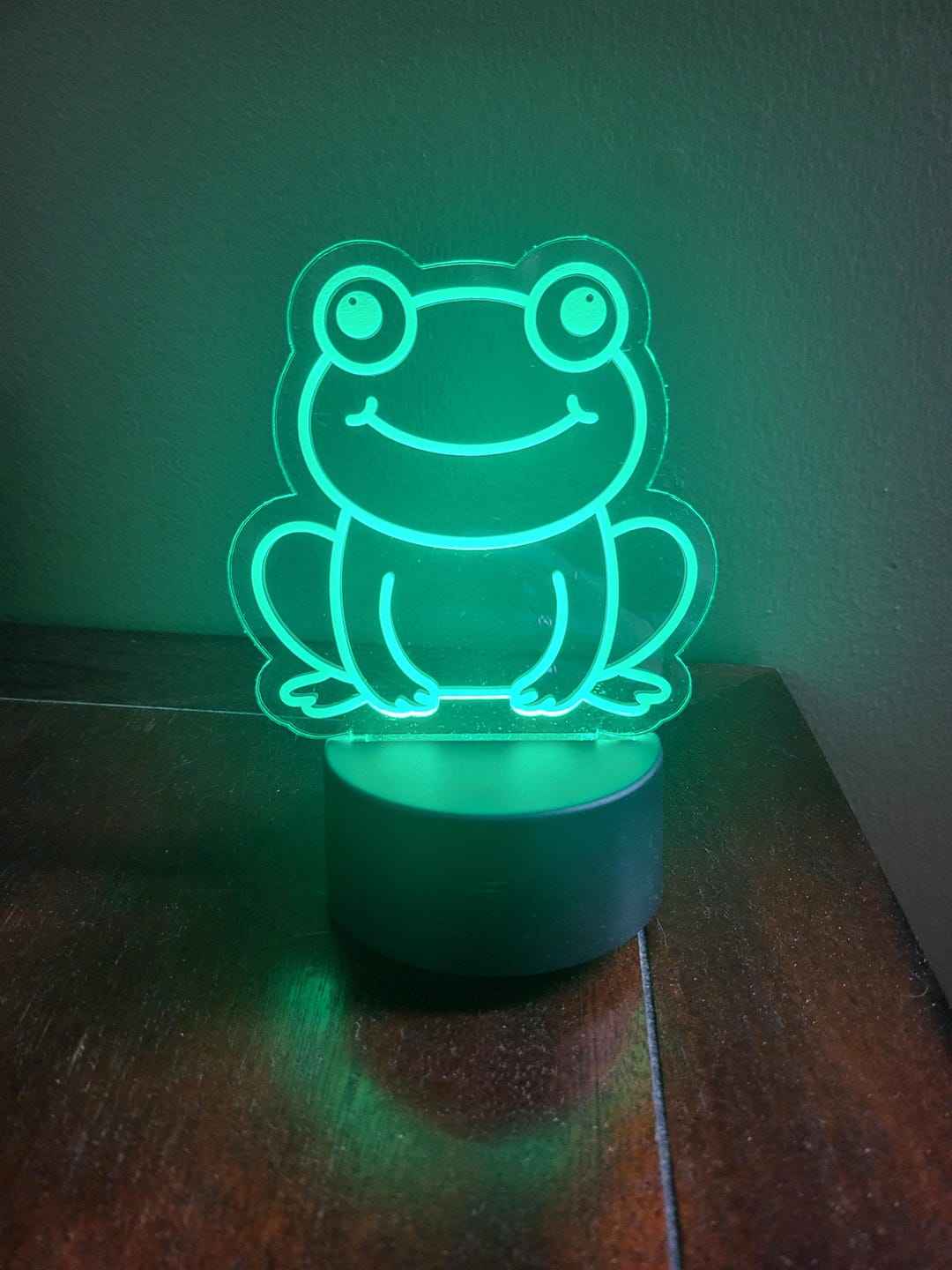 Frog Collection LED Night Light -full Body Frog -color Changing Night ...