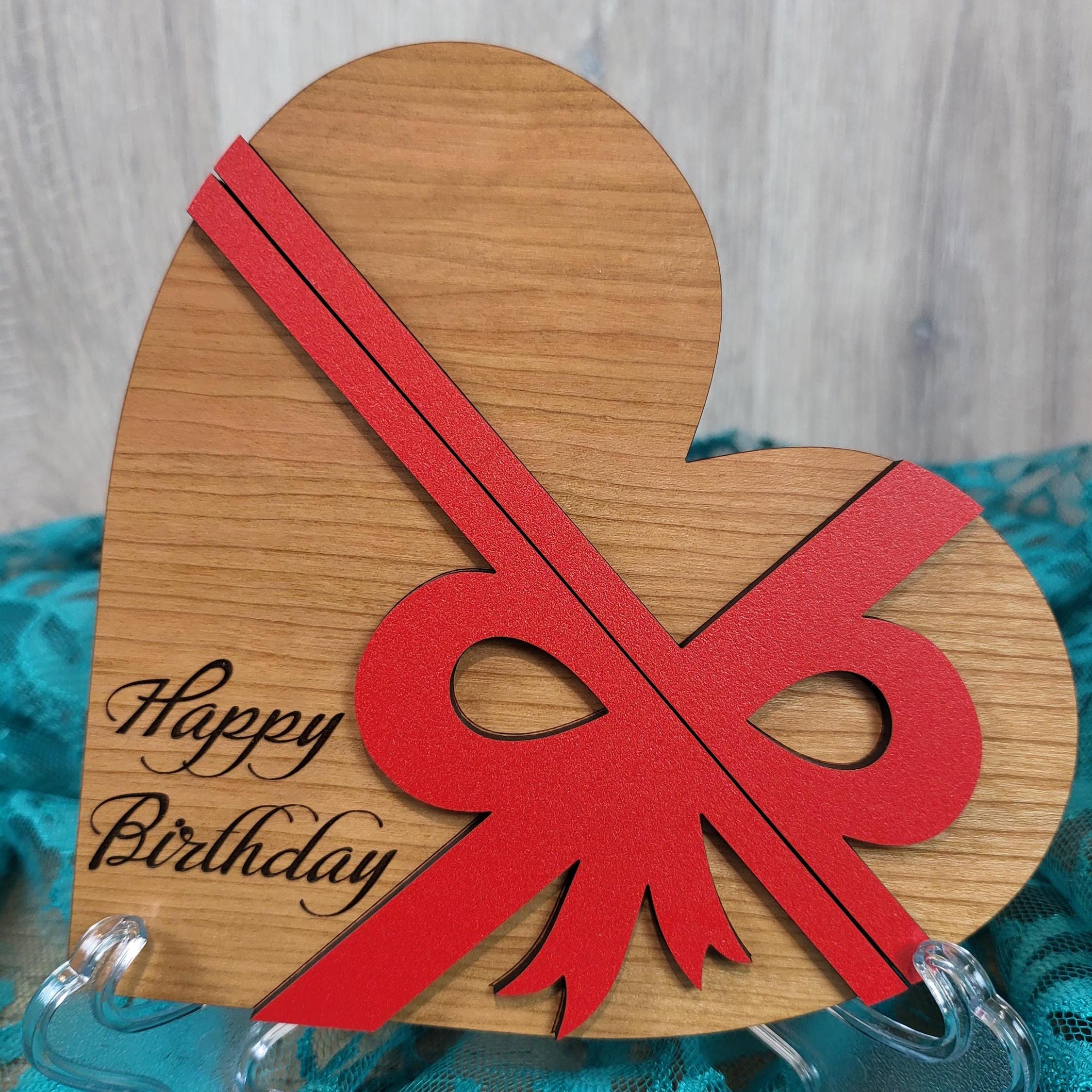 Heart Shape Gift Card Holder - Customizable Gift Card Holder - All ...