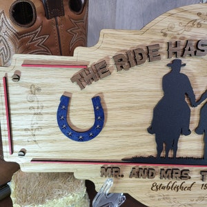 Western Wedding Sign - Western Anniversary Sign - Wedding Sign Western ...