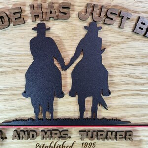 Western Wedding Sign - Western Anniversary Sign - Wedding Sign Western ...