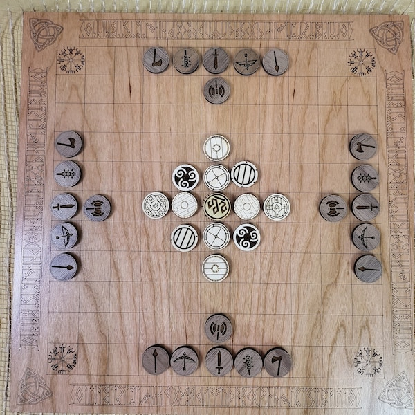 Hnefatafl Board - Etsy