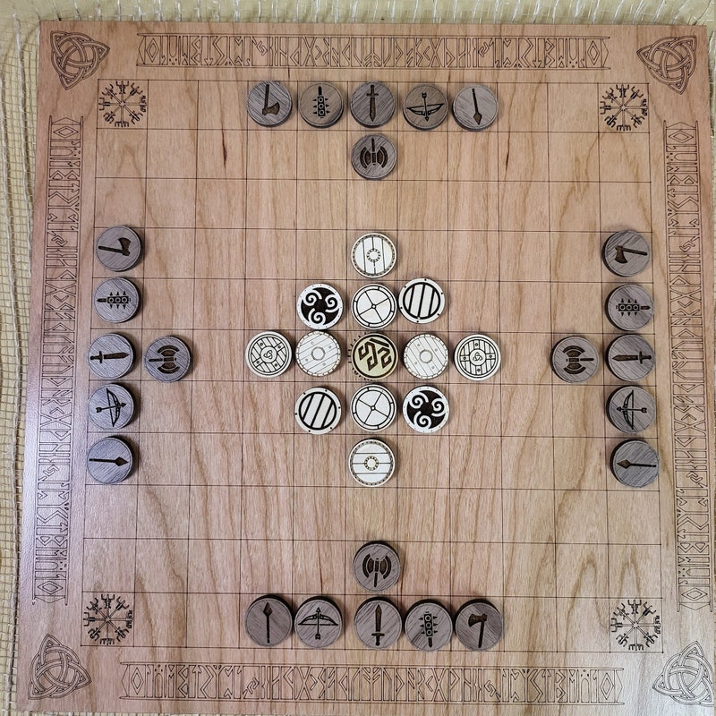 Hnefatafl Board - Etsy
