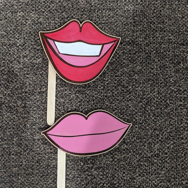 Lips Photo Booth - Etsy