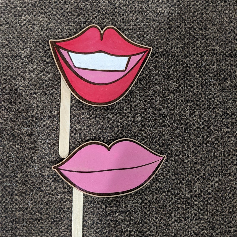 Photo Booth Lip Prop - Etsy