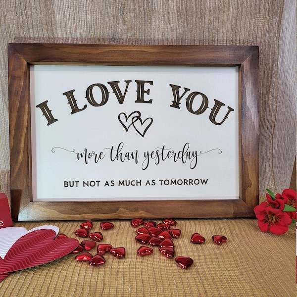 Love You More Today - Etsy