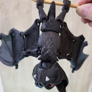 3D Printed Bat - Articulated Bat 3D Print -mat Makers Authorized Dealer ...