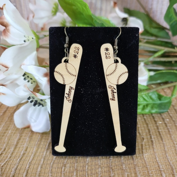 Baseball Earrings - Etsy
