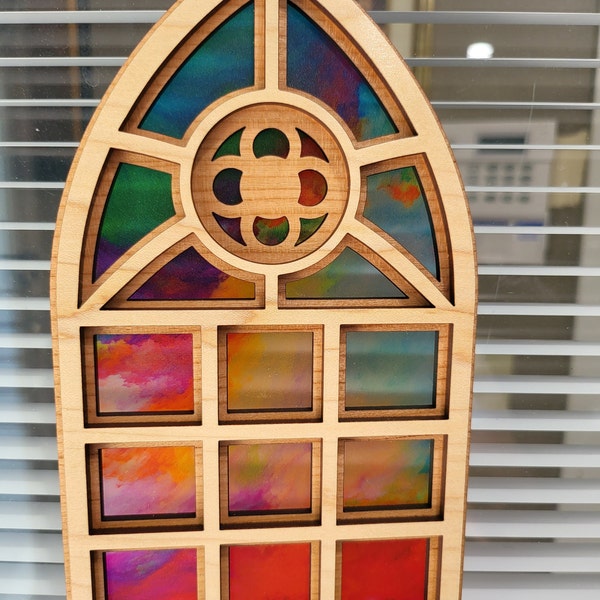 Cathedral Window Frame - Etsy