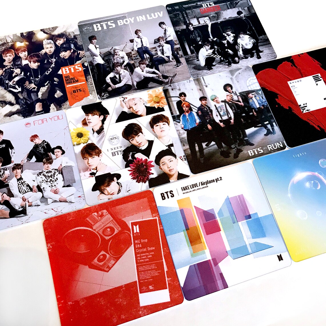 Kpop Drink Coasters BTS Albums Set II of 10 K-pop - Etsy