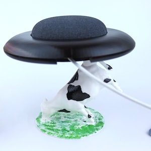 Ufo Alien Abduction Stand Compatible With Google Home/nest Mini Smart ...