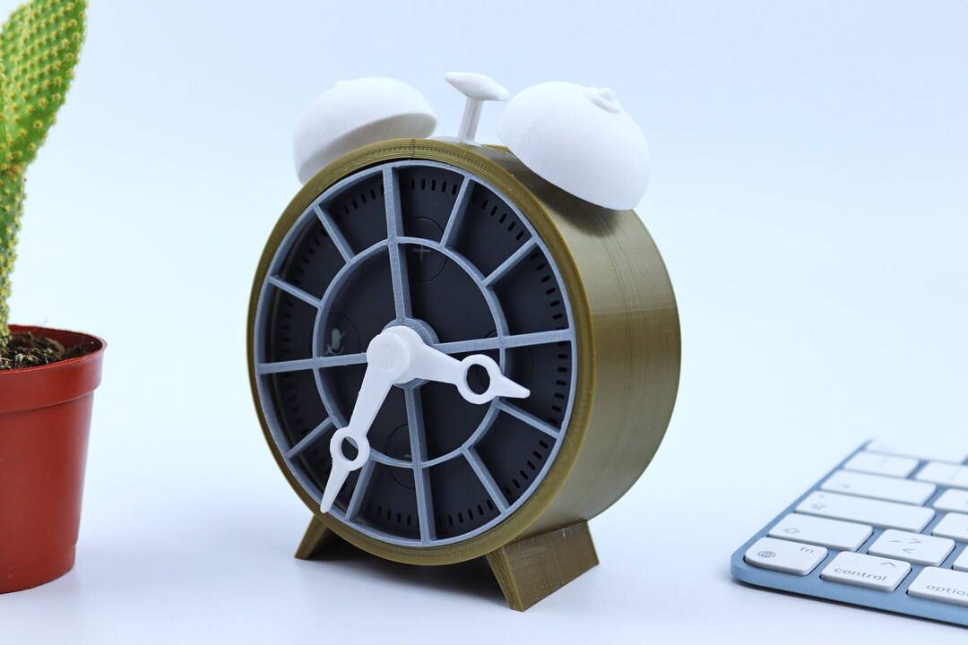 Alarm Clock Stand Old Clapper Style for Amazon Alexa Echo Dot - Etsy