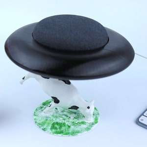 Ufo Alien Abduction Stand Compatible With Google Home/nest Mini Smart ...