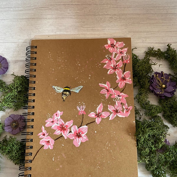 Painted Journal - Etsy